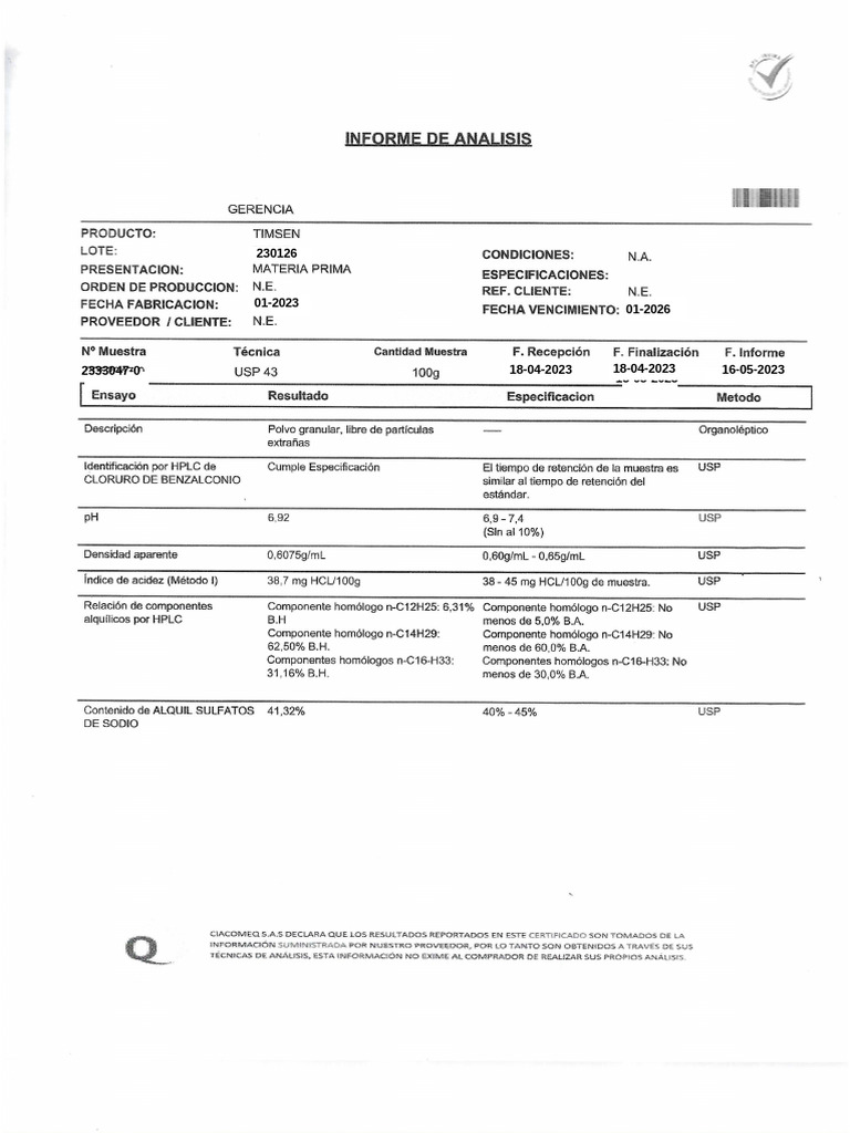Timsen | PDF
