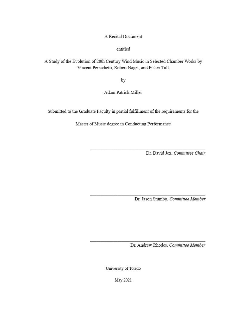 Am Recital Document Final | PDF | Chord (Music) | Woodwind Instruments
