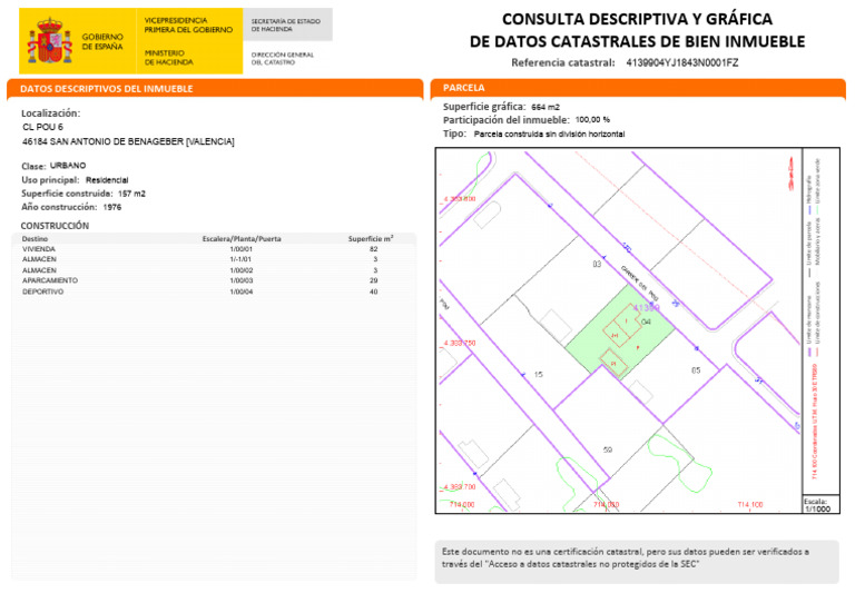Consulta Gráfica de Datos Catastrales | PDF | Tecnología geográfica ...