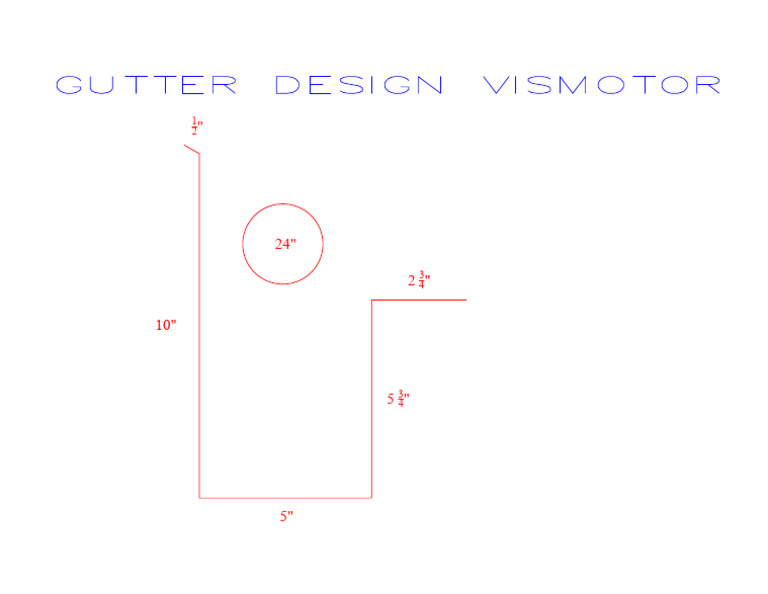 Gutter Design | PDF