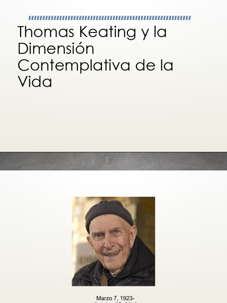 Oración Centrante de Thomas Keating | PDF | Oración | Espiritualidad