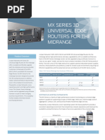Mx301 Universal Routing Platform Datasheet | PDF | Computer Network | Router (Computing)