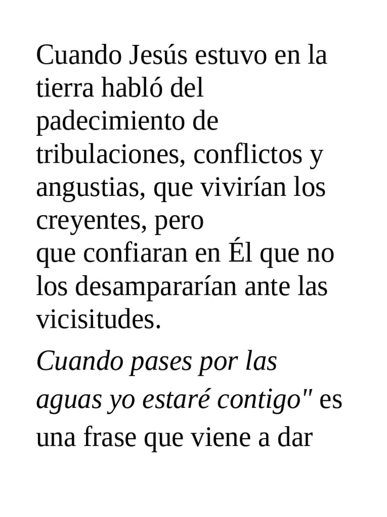 Estudio Isaias 43-2 | PDF | Jesús | Dios