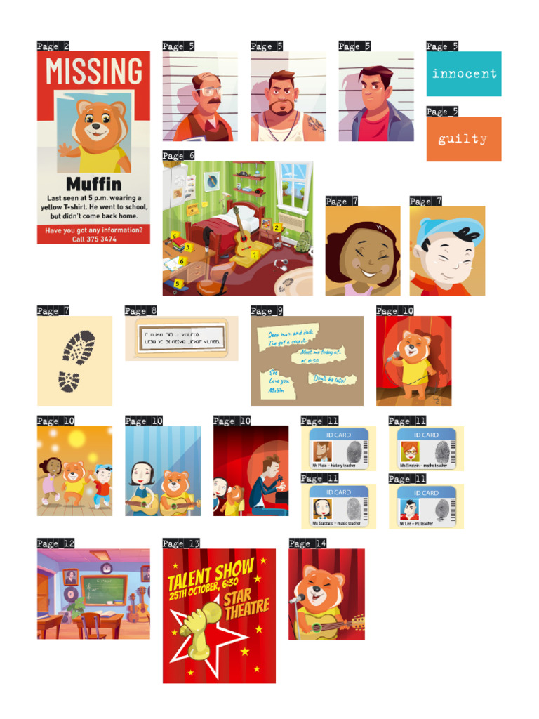 Workbook FBI Stickers | PDF