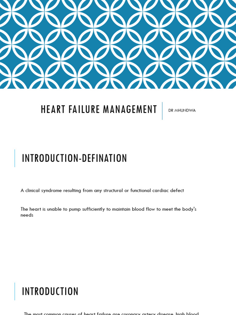 Management of Acute Heart Failure 1 | PDF | Heart Failure | Heart