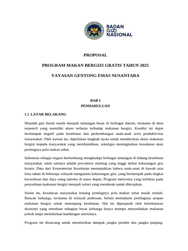 PROPOSAL SPPG SUCO | PDF