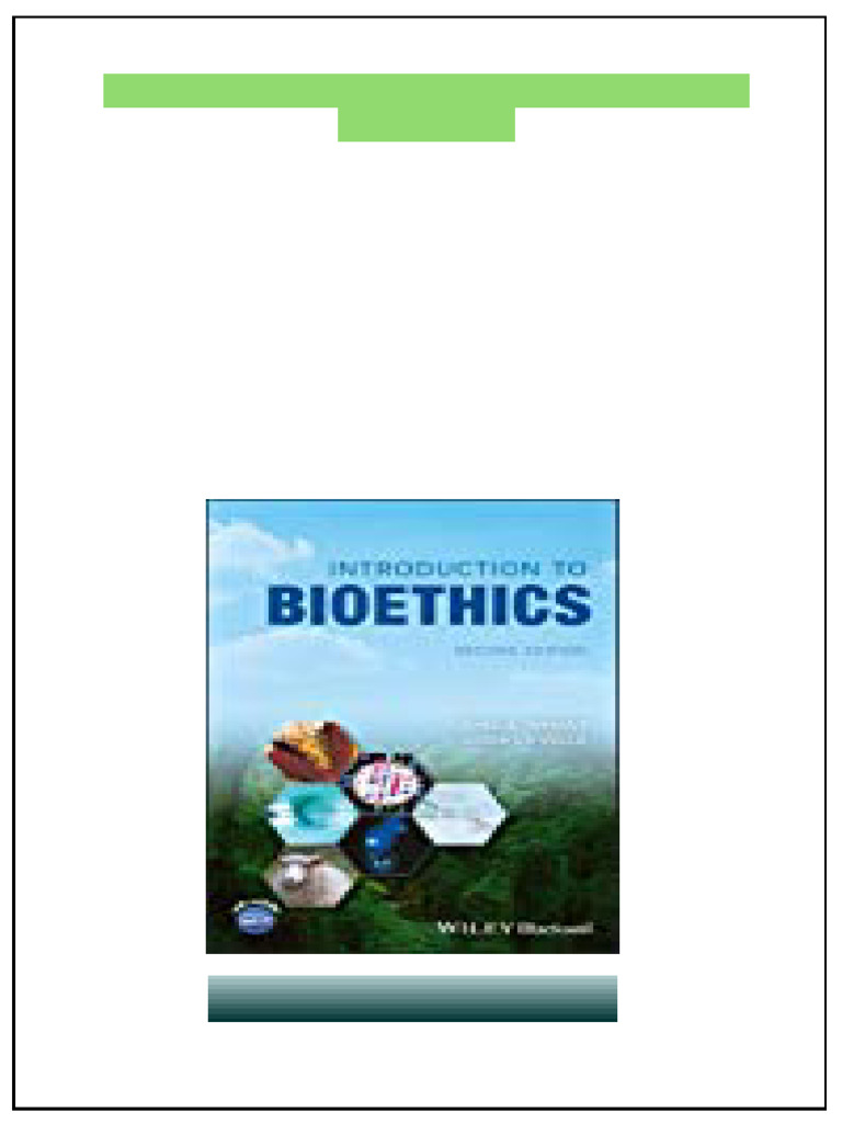 Introduction To Bioethics 2nd Edition J.A. Bryant PDF Available | PDF ...