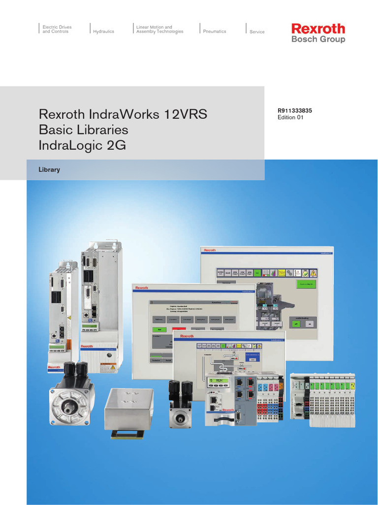 Rexroth IndraWorks 12VRS Libraries Guide | PDF | Programmable Logic ...