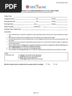 HISD Core Spot Observation Form 25-26 | PDF | Teachers | Learning