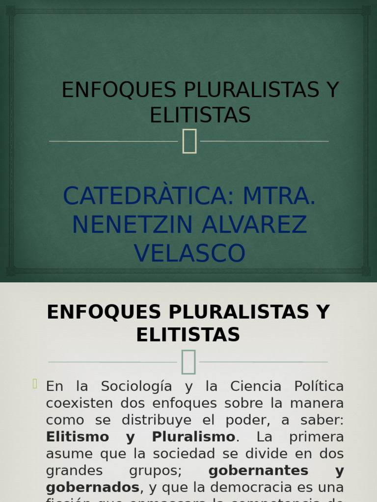 Enfoques del Pluralismo Político | PDF | Tolerancia | Democracia