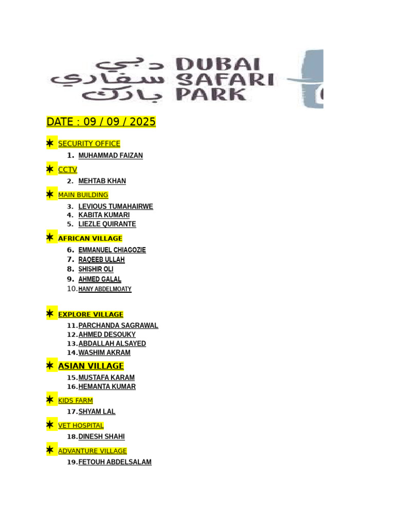 Location Rotation 09-1 | PDF