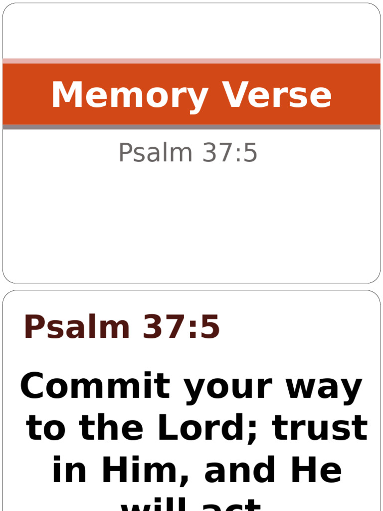 Memory Verse June | PDF
