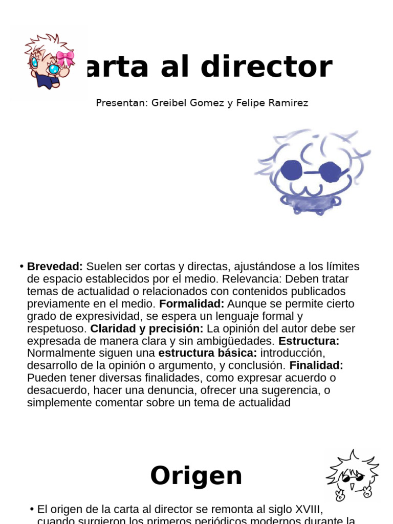 Historia y función de la carta al director | PDF | Comunicación humana