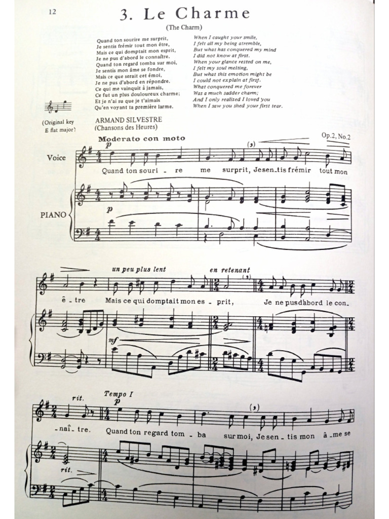 Le Charme - Chason | PDF