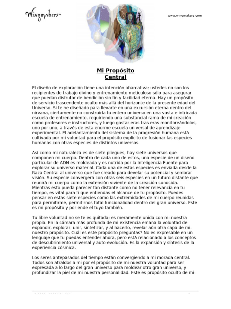 Propósito de la Evolución Universal | PDF