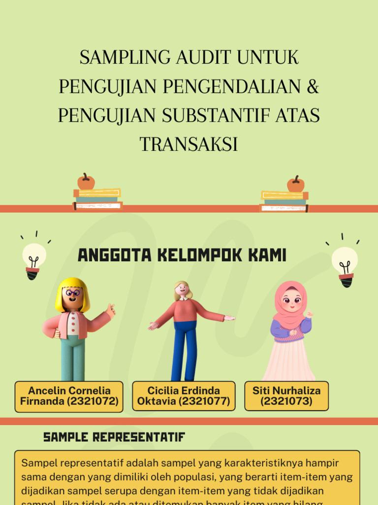 Sampling Audit Untuk Pengujian Substantif | PDF