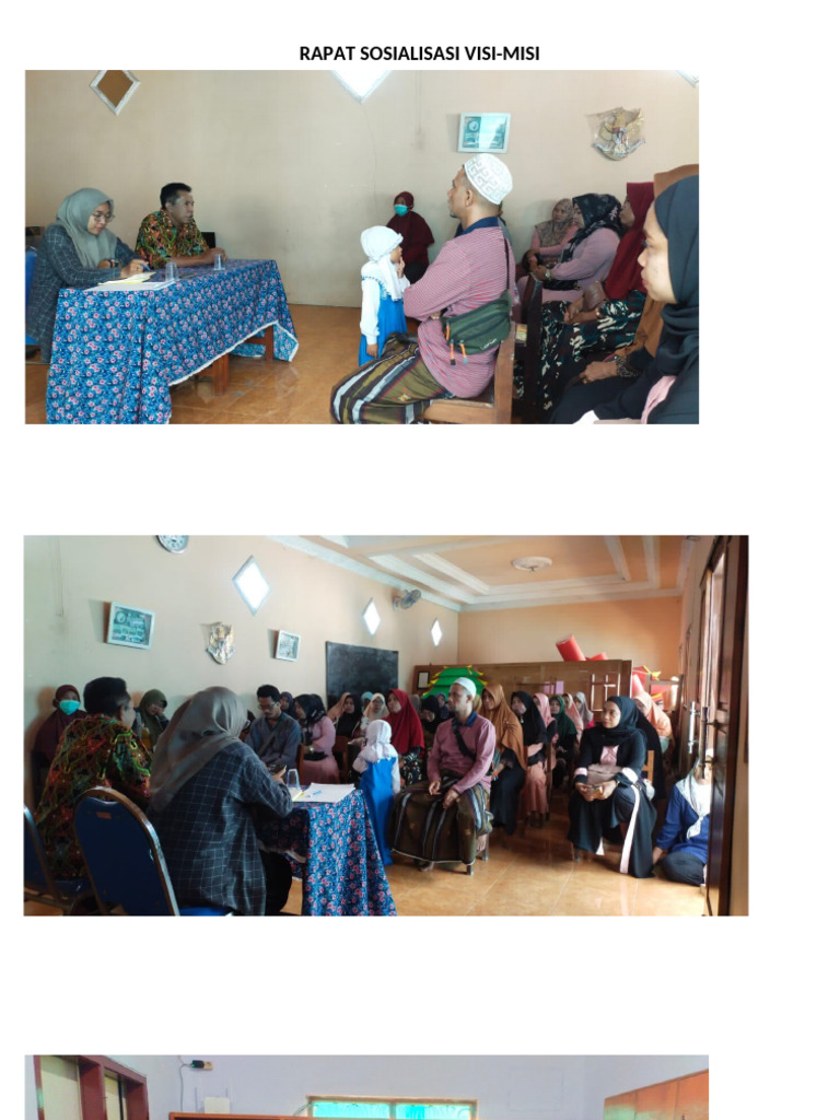 Foto Rapat + Absen | PDF