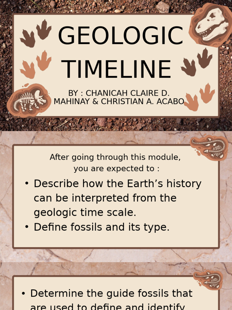 Understanding the Geologic Time Scale | PDF | Geologic Time Scale ...