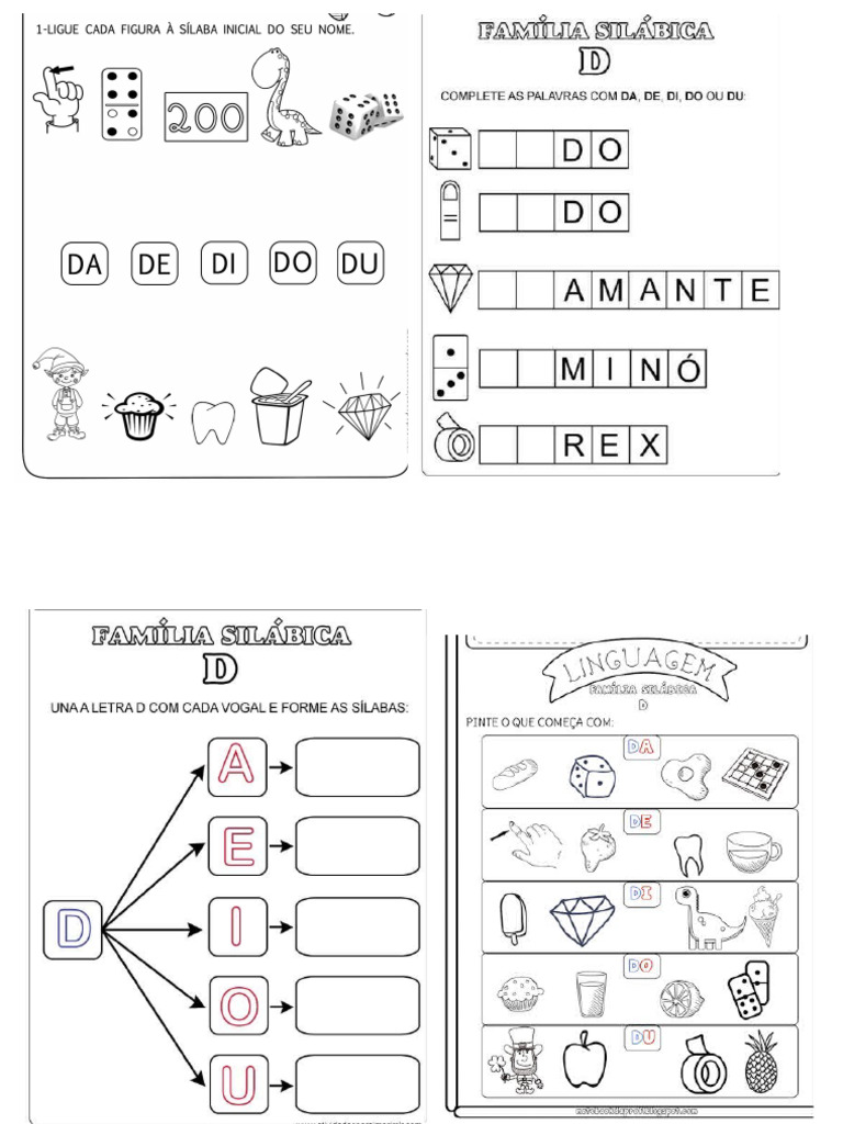 Silabas D | PDF