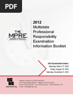 NYLE Sample Questions for Bar Exam | PDF | Burden Of Proof (Law) | Tort