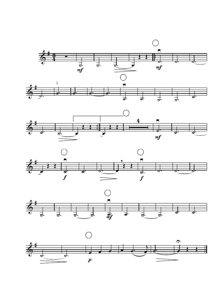 Scherezade - Violín Principiante | PDF