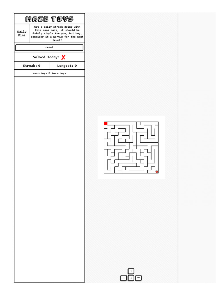 Maze Toys Mazes Mini Daily ... | PDF