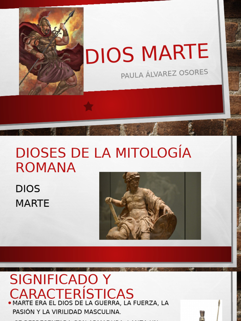 Marte: Dios Romano de la Guerra y Poderes | PDF