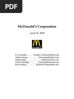 McDonalds Assembly Line | PDF | Mc Donald's | Fast Food Restaurants