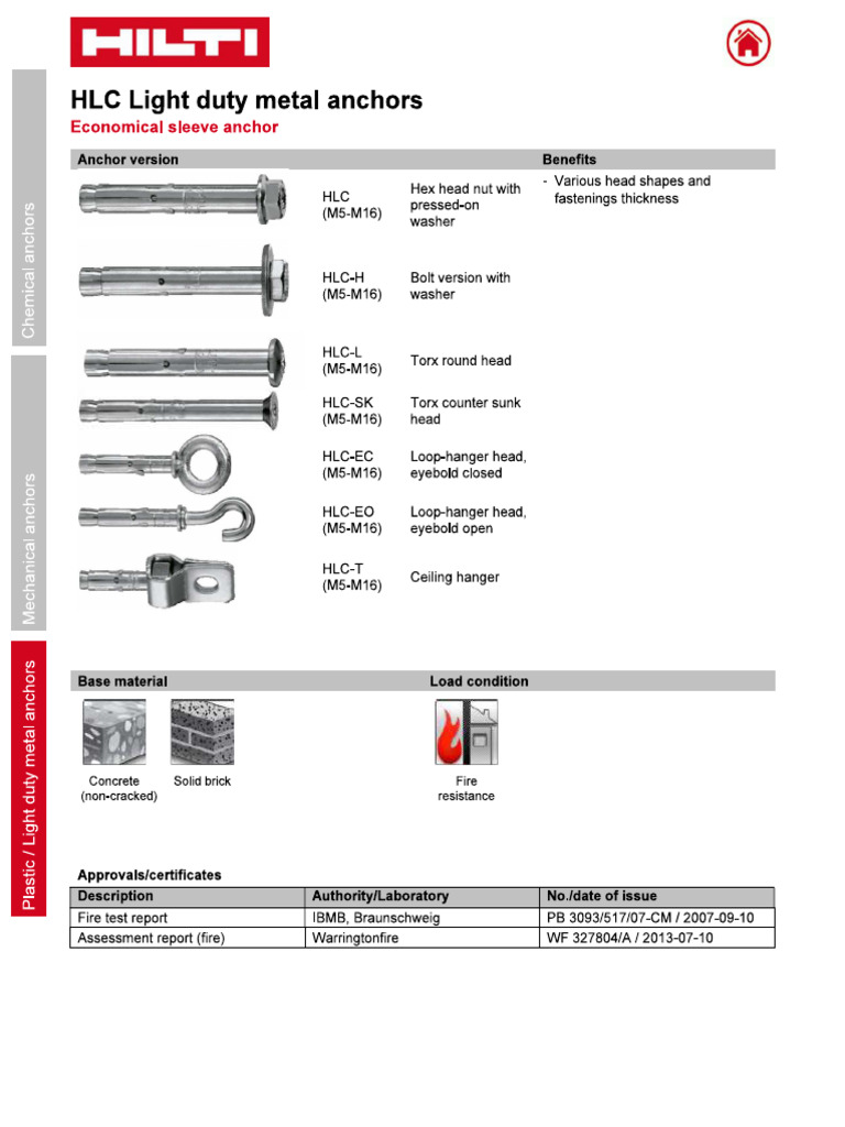 Hilti HLC | PDF