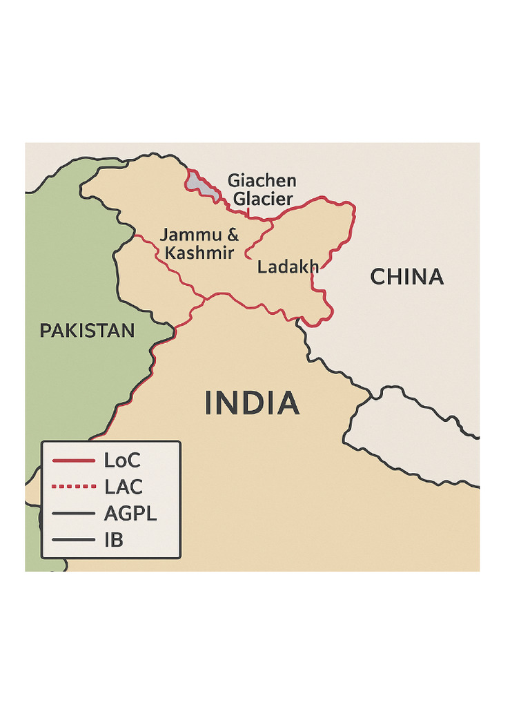 India's AGPL and Strategic Borders | PDF