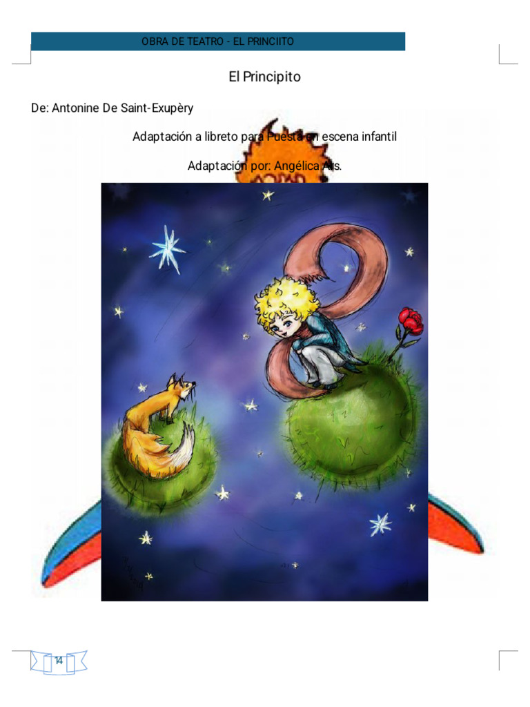 Libreto de Principito Ars | PDF | El Principito