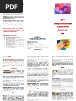 Modelo de Panfleto Editável (DST'S) Frente e Verso. Dobrar Ao Meio PPT ...