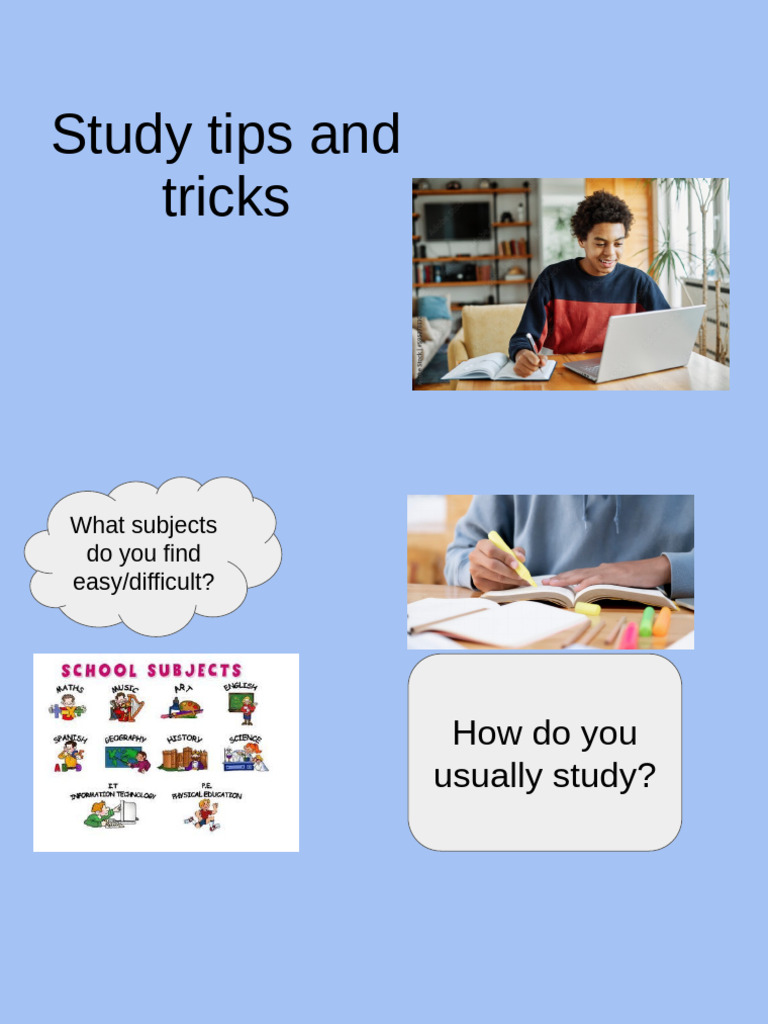 Study Tips and Tricks | PDF
