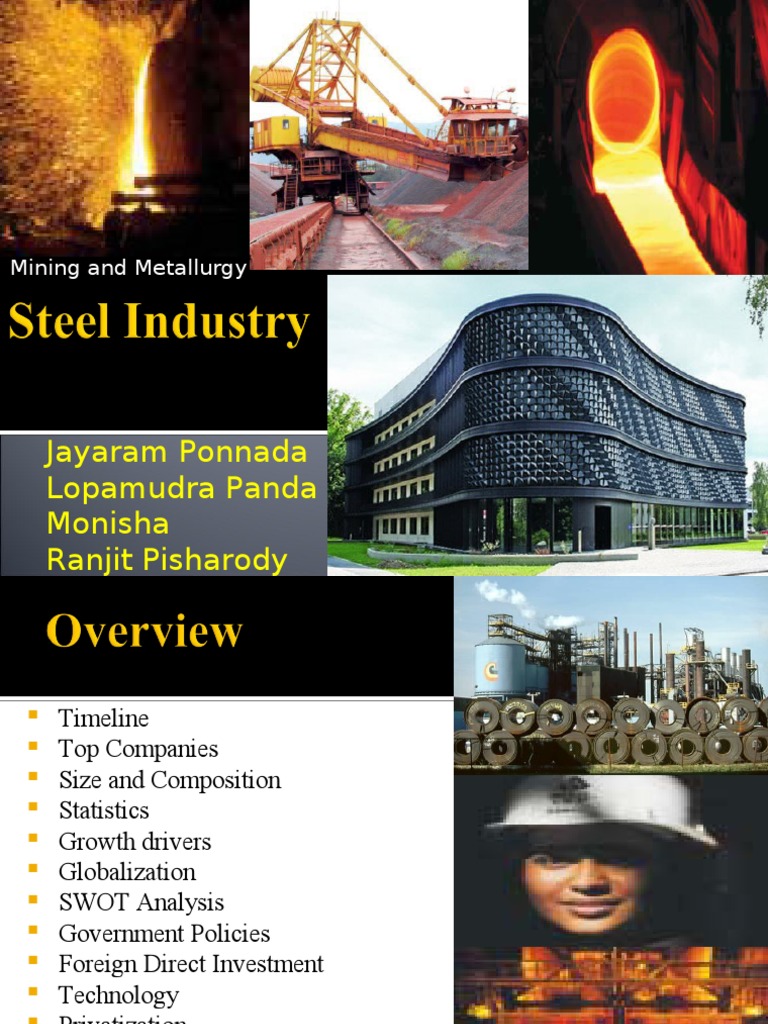Steel Industry in India | PDF | Economic Growth | Exports