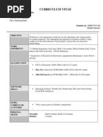 Hardware & Networking Resume | PDF | Operating System | Microsoft Office