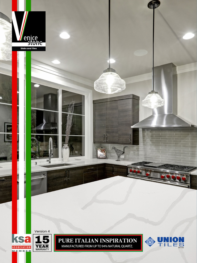 Venice Stone: Premium Quartz Surfaces | PDF | Paint | Physical Sciences
