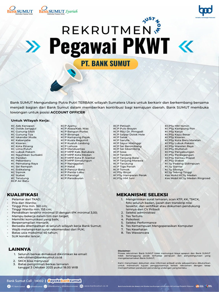 Rekrutmen Pegawai PKWT New | PDF