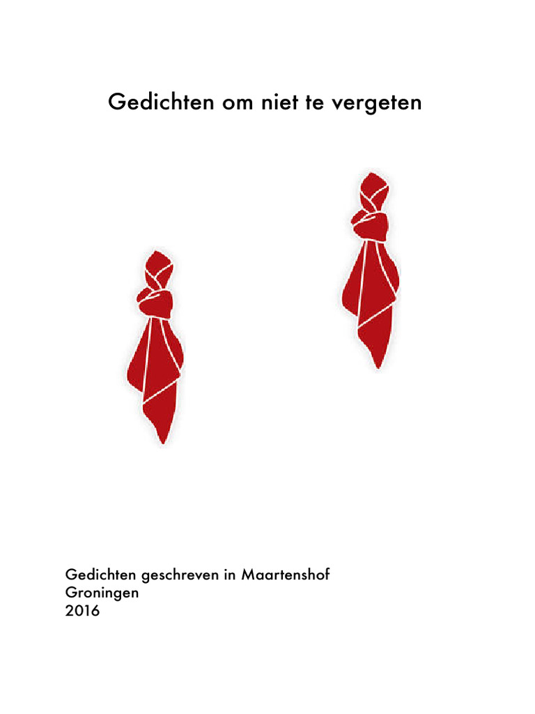 Gedichten Om Niet Te Vergeten | PDF