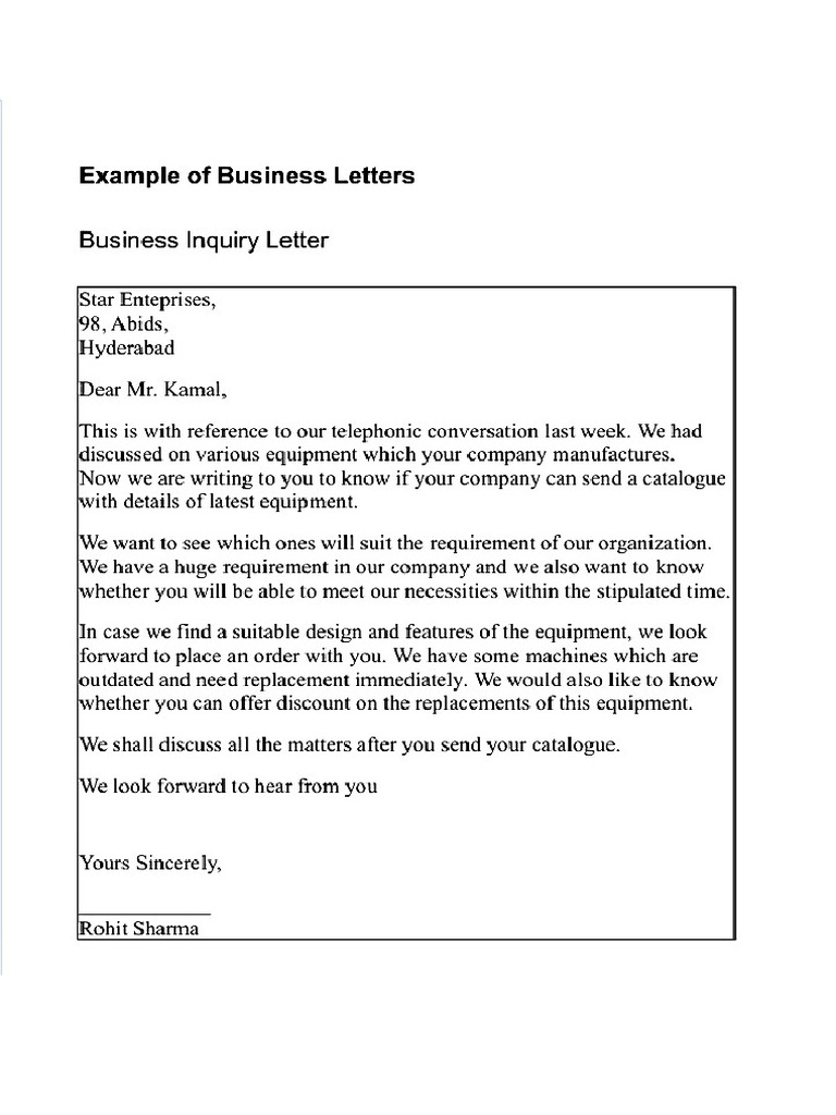 Types of The Letter Cca | PDF