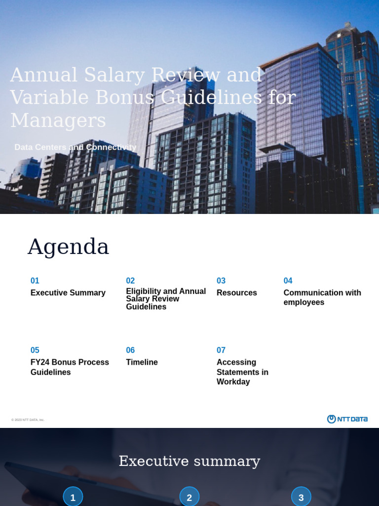 FY24 Salary Review & Bonus Guidelines | PDF | Employment | Salary