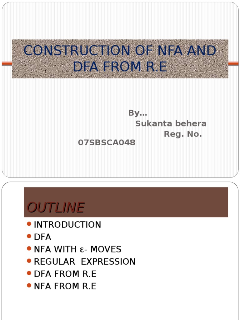 NFA Construction Techniques and Examples | PDF | Theoretical Computer ...