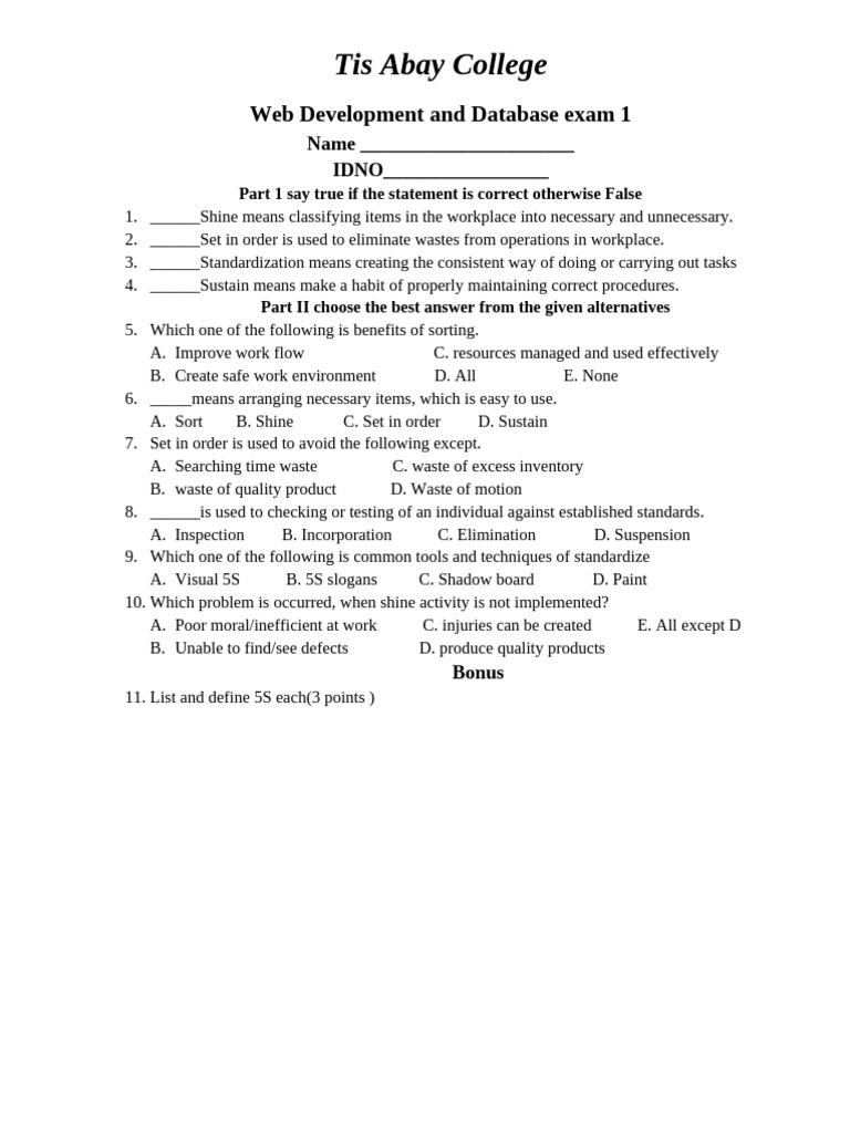 Uc.1 Tis Abay College | PDF