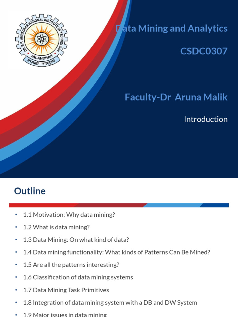 Chapter 1 Introduction | PDF | Databases | Data Mining