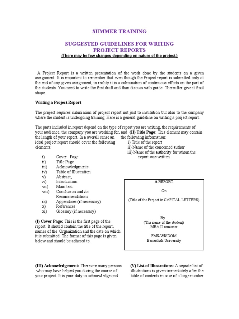 Summer TRG Report Format | PDF | Abstract (Summary) | Communication
