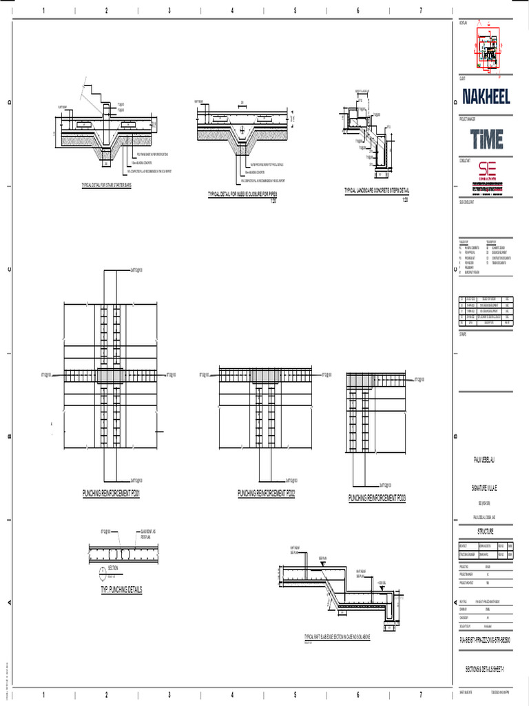 Pja Sie St1 FRN ZZZ DWG STR Sb2500 | PDF