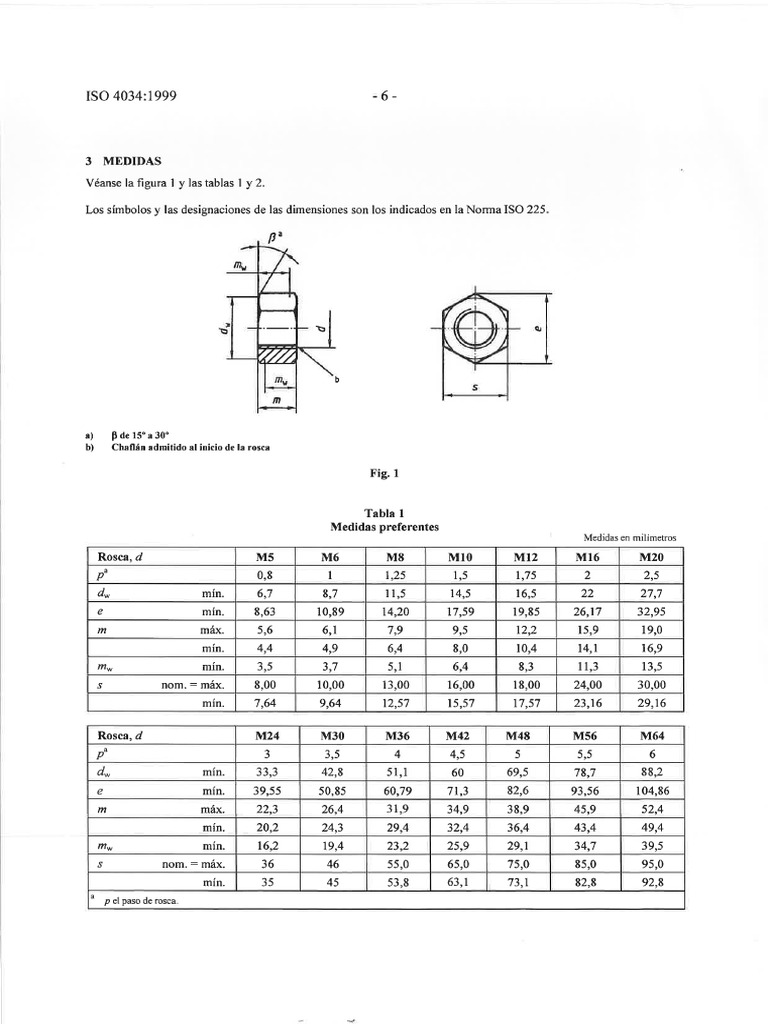Iso 4034 | PDF