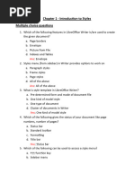 Understanding Styles in LibreOffice Writer | PDF | Page Layout | Software