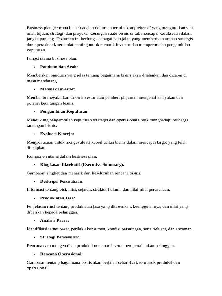 Contoh Tabel Break Even Point | PDF