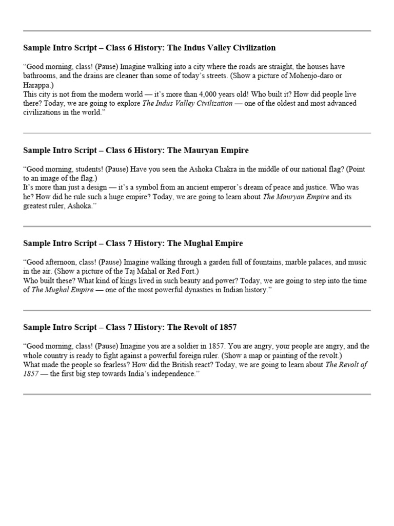 Sample Intro | PDF