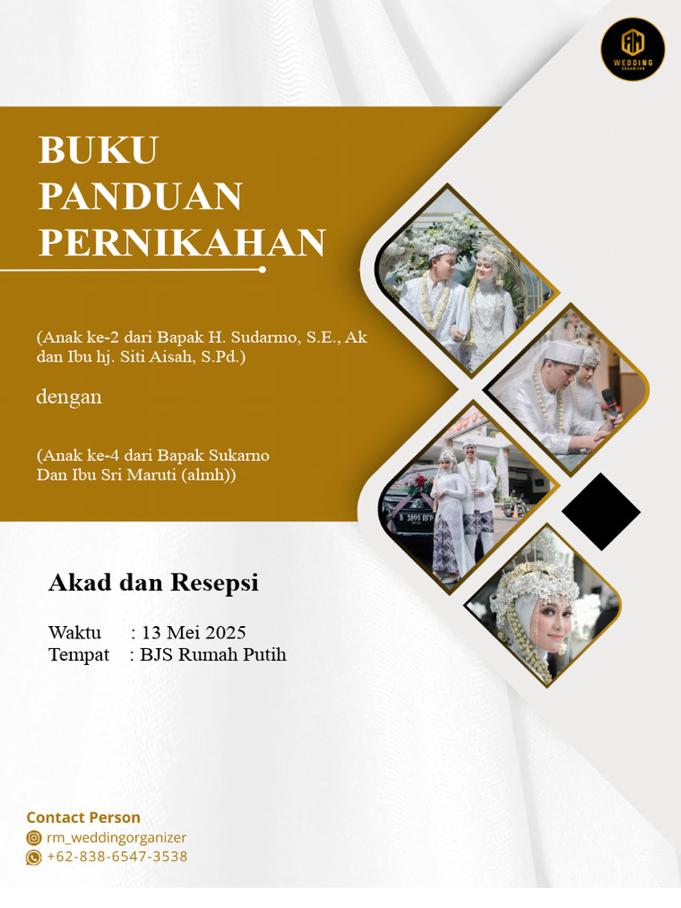 Buku Panduan Pernikahan Binta Dan Yahya | PDF